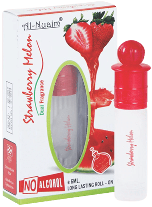 Al Nuaim Strawberry Melon Flavour Attar Perfume Oil 6ml